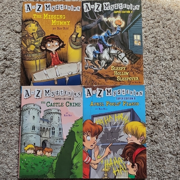 random house | Other | A To Z Mysteries Super Edition Softcover Book ...